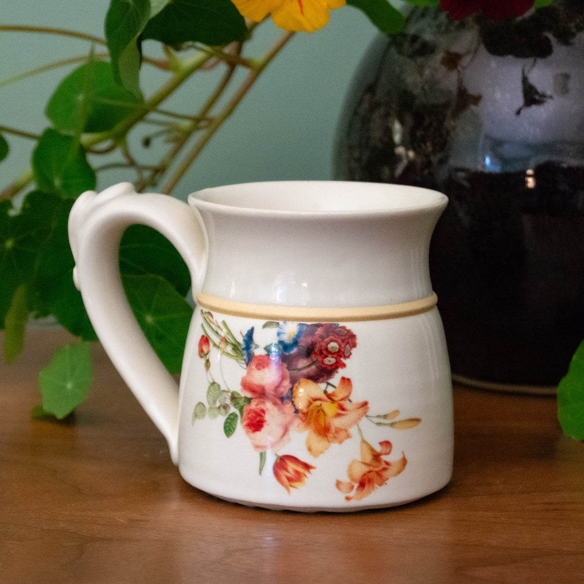 Flower Bouquet Mug – Christi Becker Pottery